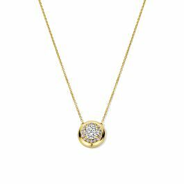 collier lab grown diamant 0.495ct h si
